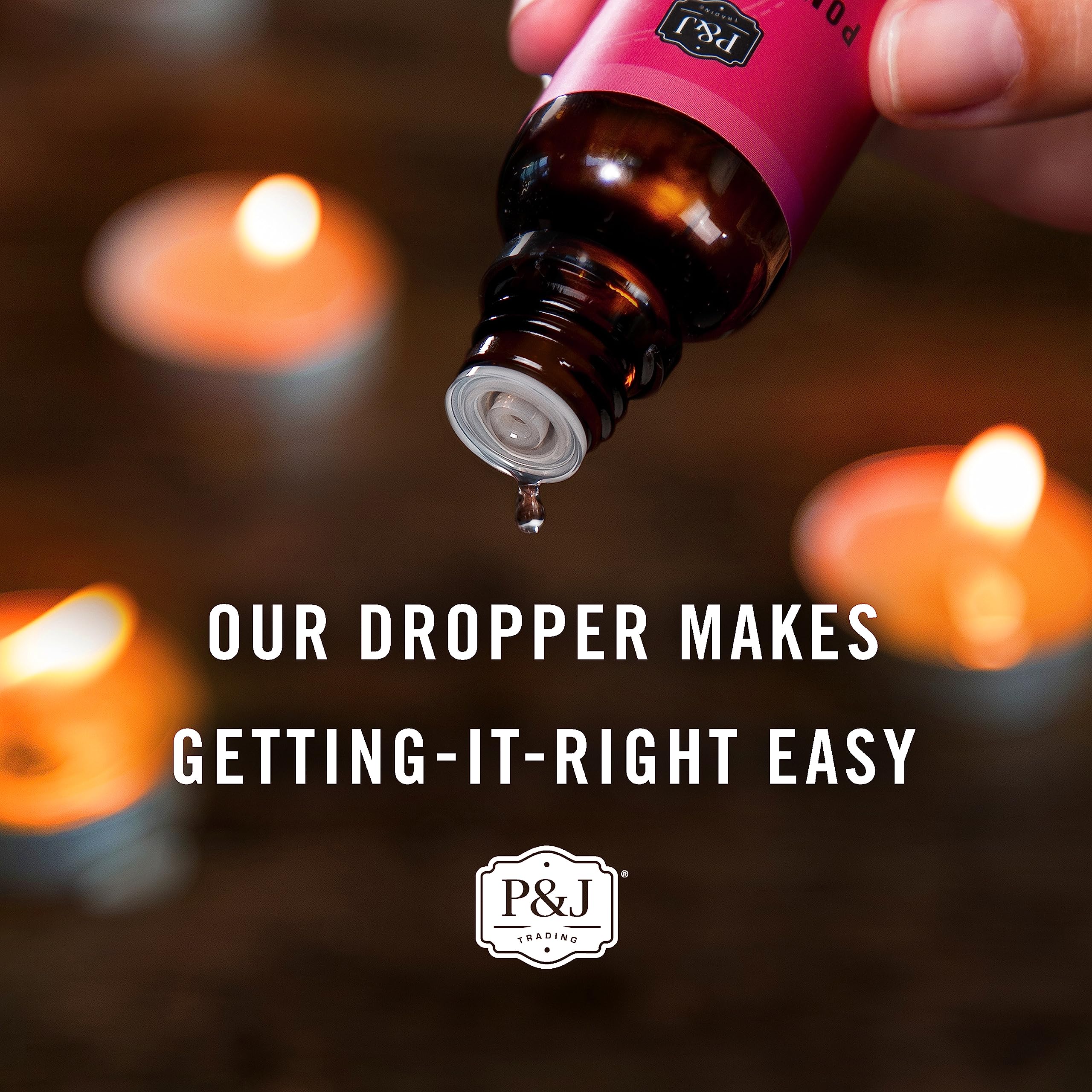 P&J Spring Flowers Set of 6 Premium Fragrance Oil for Candle Making & Soap Making, Lotions, Haircare, Diffuser Oils Scents