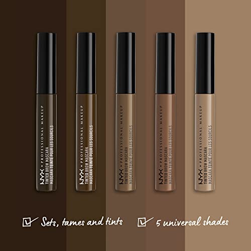 NYX PROFESSIONAL MAKEUP Tinted Eyebrow Mascara, Espresso