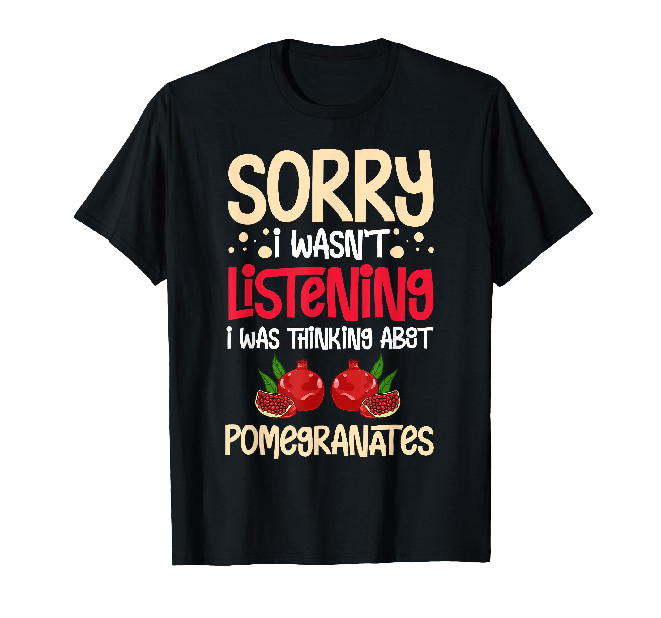 Pomegranate Juice Tree Seeds Fruit Flower Plant T-Shirt