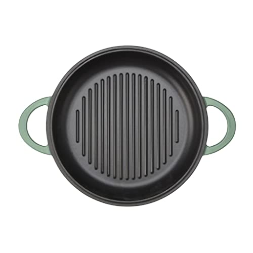Cuisinart CI5528-2SG 2-in-1 Multipurpose Set (4 Qt. All Purpose Pan & 11" Grill Pan) - Sage Green