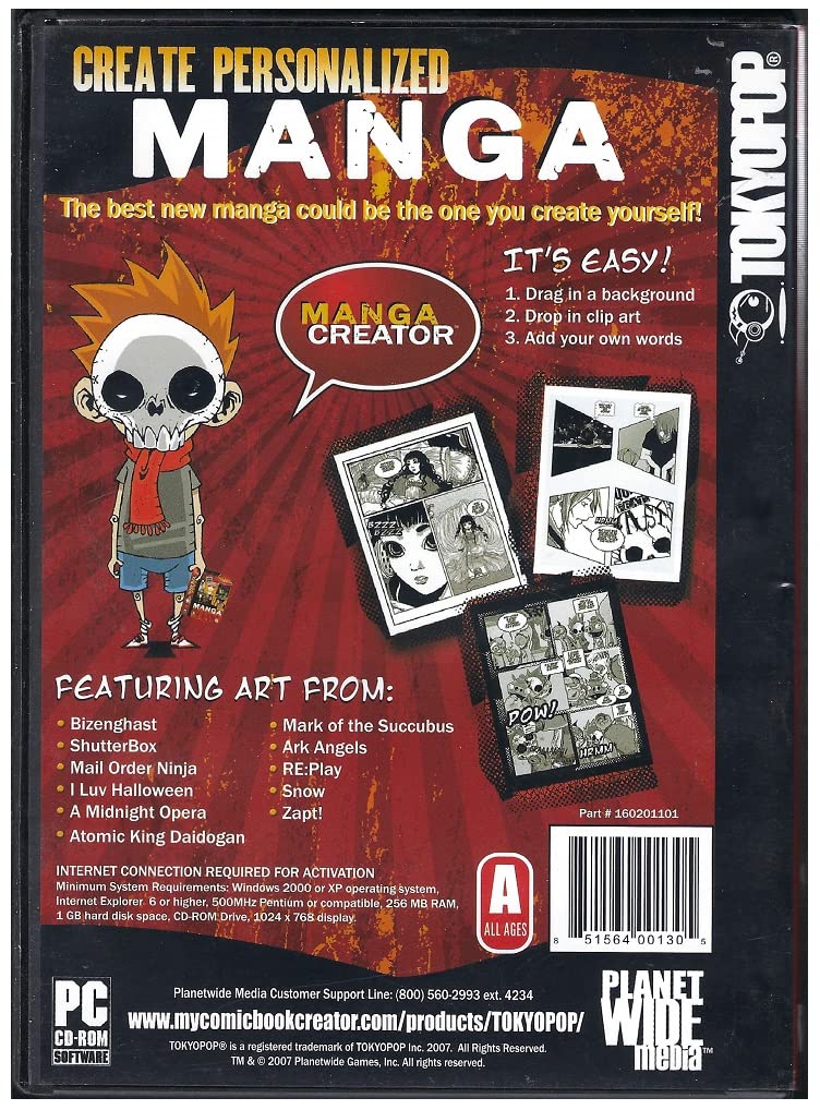 TOKYOPOP MANGA Creator