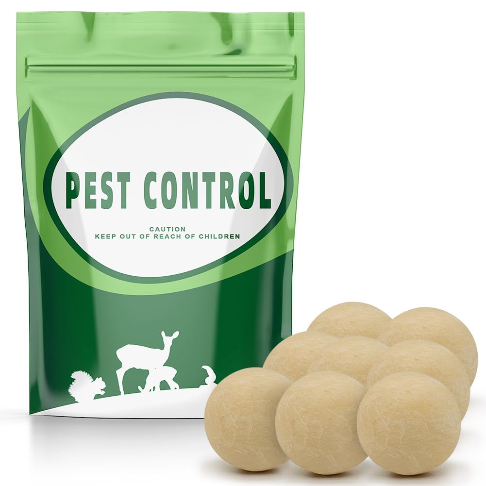 SUAVEC Rodent Repellent, Mice Mouse Repellent Peppermint, Rat for House, RV Deterrent, Away Repellant Campers, Mint - 8 Packs Rodent-8PGreen