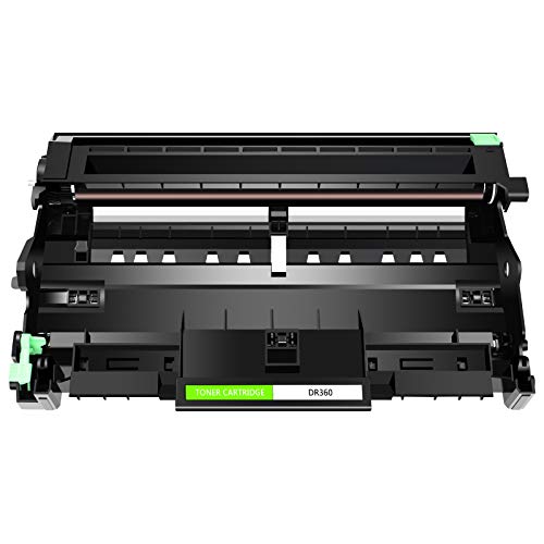 greencycle TN360 TN330 Toner Cartridge DR360 Drum Unit Set Compatible for Brother HL-2140 HL-2170W MFC-7840W MFC-7340 MFC-7440N MFC-7345N DCP-7030 DCP-7040 Printer (3 Toner, 1 Drum)