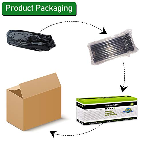 greencycle Black and Color Toner Cartridges (4 Pack) Compatible for Brother TN221 TN225 Work with HL-3140CW HL-3170CDW MFC-9130 MFC-9330 MFC-9340 Printers