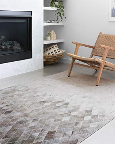 Loloi II Maddox Collection MAD-04 Sand/Taupe, Contemporary 7'-6" x 9'-6" Area Rug