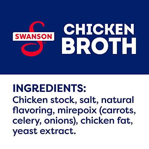 Swanson 100% Natural, Gluten-Free Chicken Broth, 48 Oz Carton