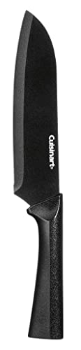 Cuisinart C55-12PMB Advantage 12 Piece Metallic Knife Set With Blade Guards, Black