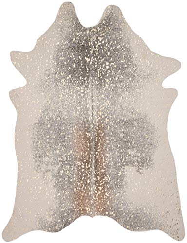Loloi II Bryce Collection BZ-07 Pewter/Gold, Contemporary 5' x 6'-6" Area Rug