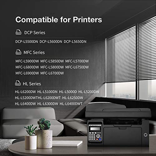LEMERO Compatible Drum Unit Replacement for Brother DR820 DR-820 DR 820 to use with HL-L6200DW HL-L5100DN MFC-L5900DW MFC-L5850DW MFC-L5700DW MFC-L6800DW MFC-L5800DW (2 Pack)