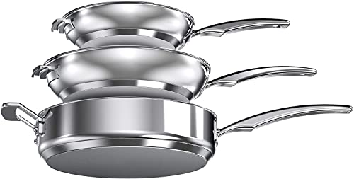 Cuisinart N91-11 SmartnestĀ® Stainless Steel 11-pc Set