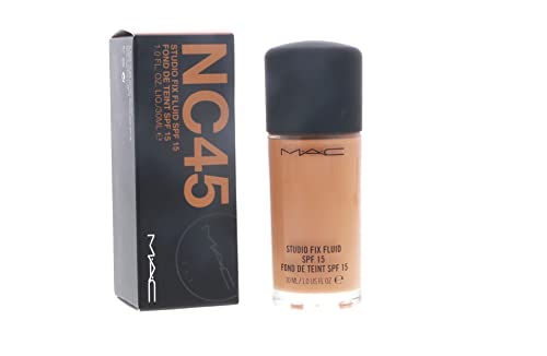 MAC Studio Fix Fluid Foundation SPF 15 NC45