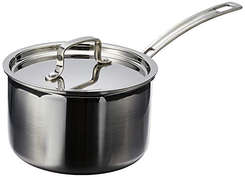 Cuisinart MCP194-20N MultiClad Pro Stainless Steel 4-Quart Saucepan with Cover & MultiClad Pro Stainless Steel 3-Quart Saucepan with Cover
