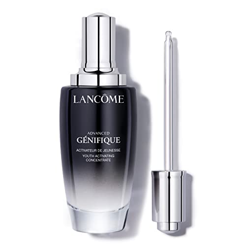 LancĂ´me Advanced GĂŠnifique Face Serum - For Fine Lines & Boosts Radiance - With Bifidus Prebiotic, Hyaluronic Acid & Vitamin Cg - 3.9 Fl Oz