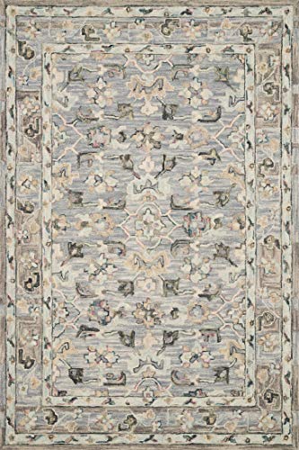 Loloi II Beatty BEA-04 Light Blue Traditional Area Rug 5'-0" x 7'-6"