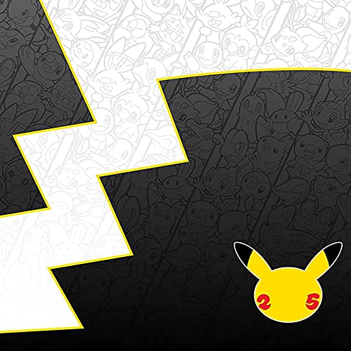 Ultra Pro: Pokemon 25th Celebration 9- Pock Binder, Holds up to 360 Cards, Made with Archival-Safe Polypropylene Materials, Keeps Contents Secure, For Ages 10 and up