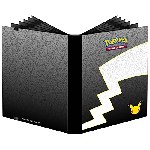Ultra Pro: Pokemon 25th Celebration 9- Pock Binder, Holds up to 360 Cards, Made with Archival-Safe Polypropylene Materials, Keeps Contents Secure, For Ages 10 and up