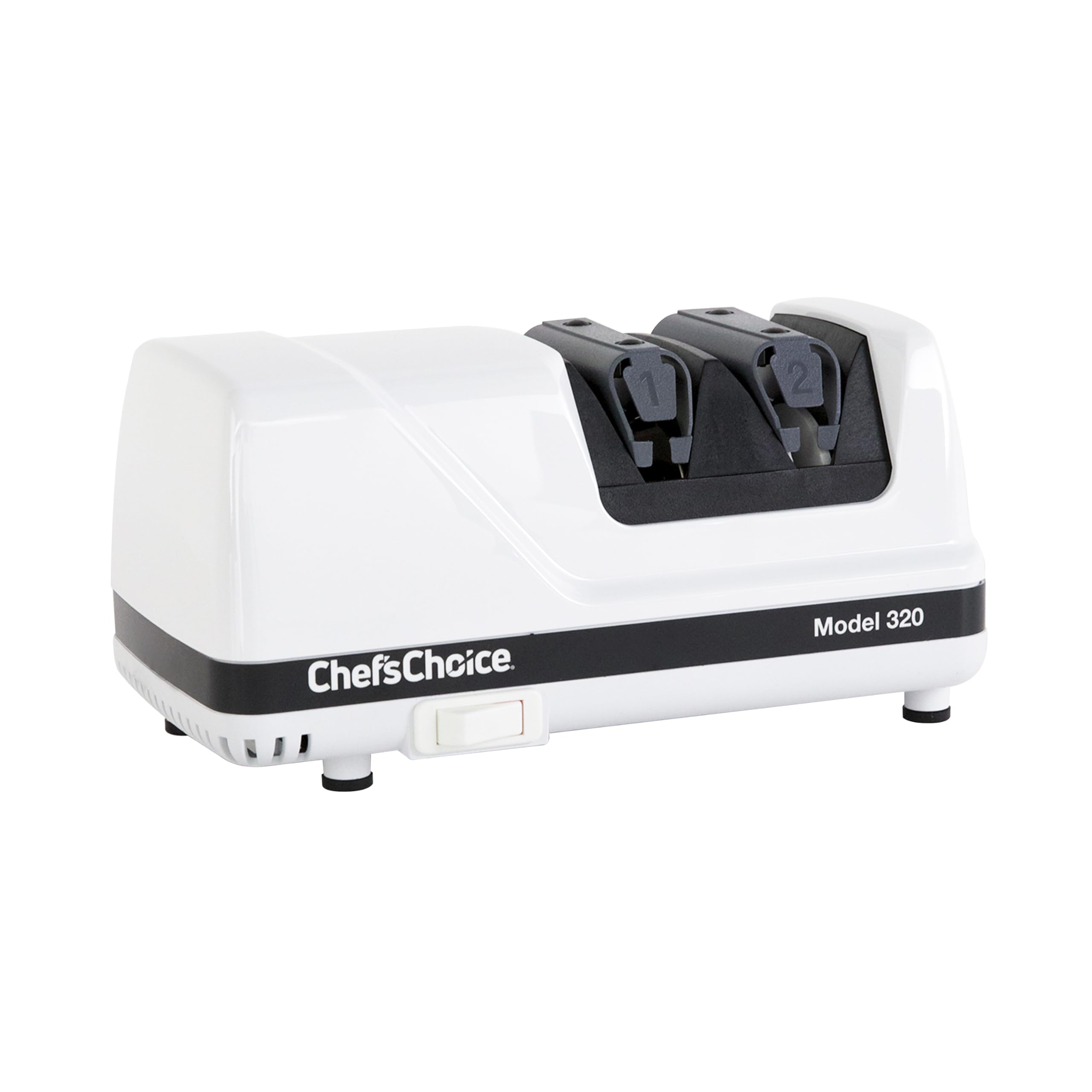 Chef'sChoice FlexHone/Strop Professional Electric-Knife Sharpener, 2-Stage, White