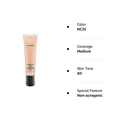 MAC Studio Sculpt Spf15 Foundation - Nc35 40 ml /1.3 oz