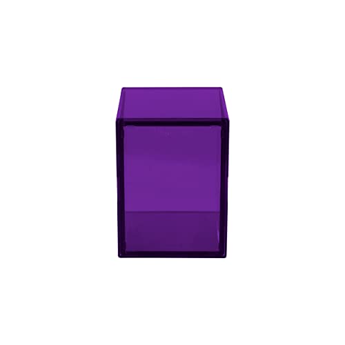 Ultra Pro Eclipse 2-Piece Deck Box: Royal Purple - For Pokemon game, MTG, Baseball, Basketball, Football card and other Trading Cards or Board Games storage