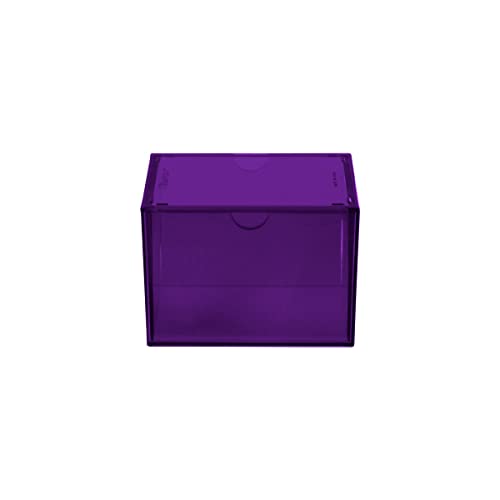 Ultra Pro Eclipse 2-Piece Deck Box: Royal Purple - For Pokemon game, MTG, Baseball, Basketball, Football card and other Trading Cards or Board Games storage