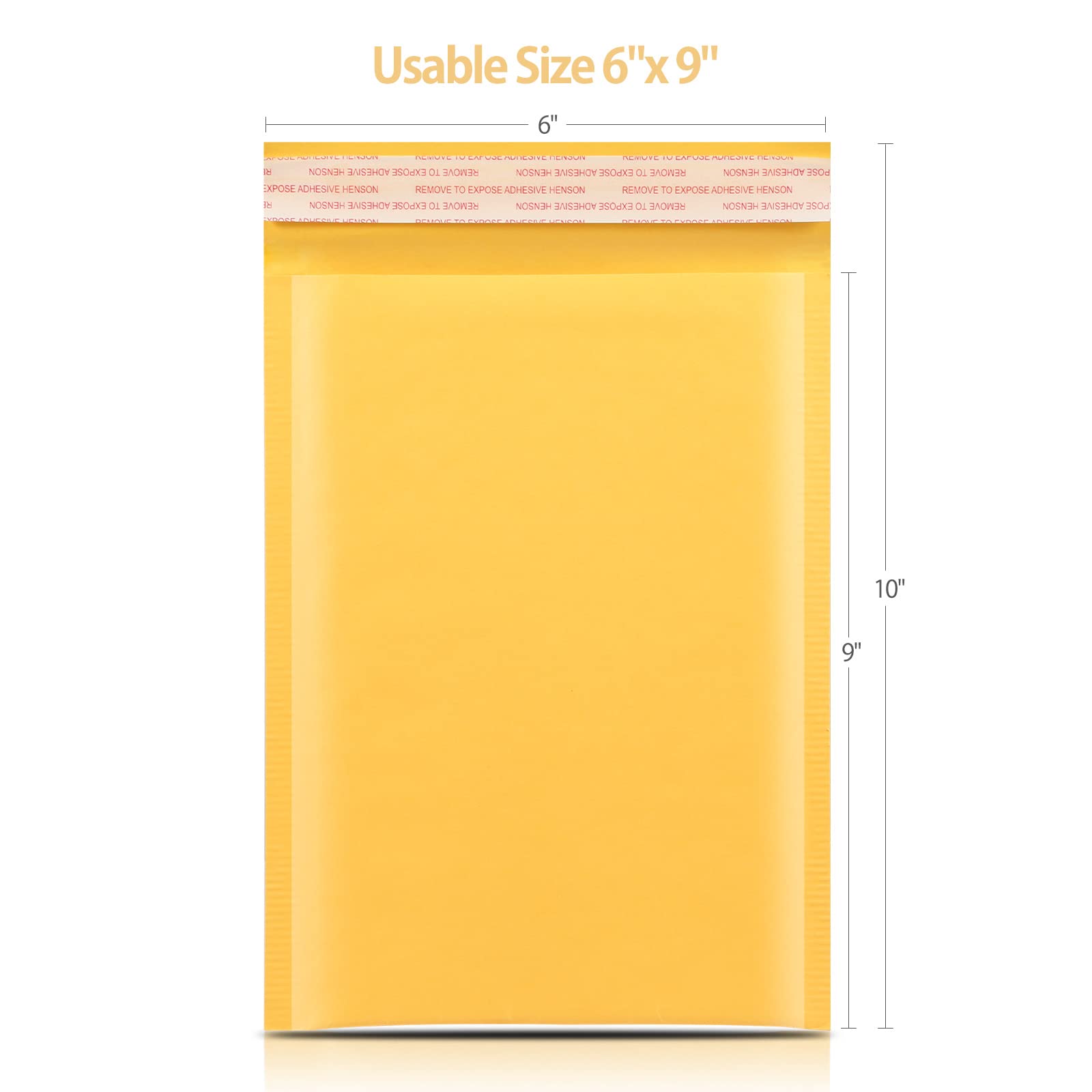 Offitecture 25pcs 6x9 Kraft Bubble Mailers #0 Padded Envelopes