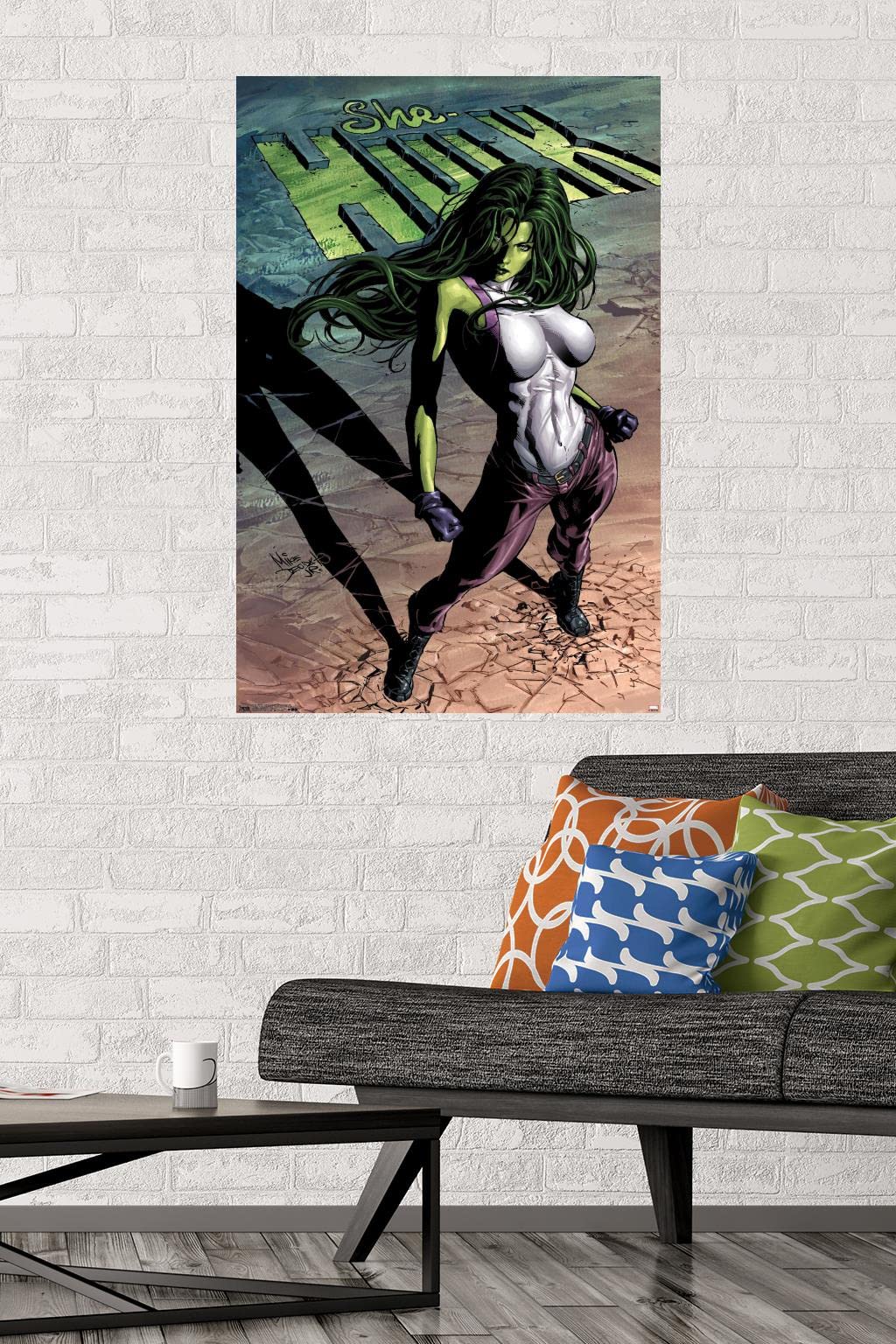 Trends International Marvel Comics - She-Hulk - She-Hulk #29 Wall Poster, 22.375" x 34", Premium Unframed Version