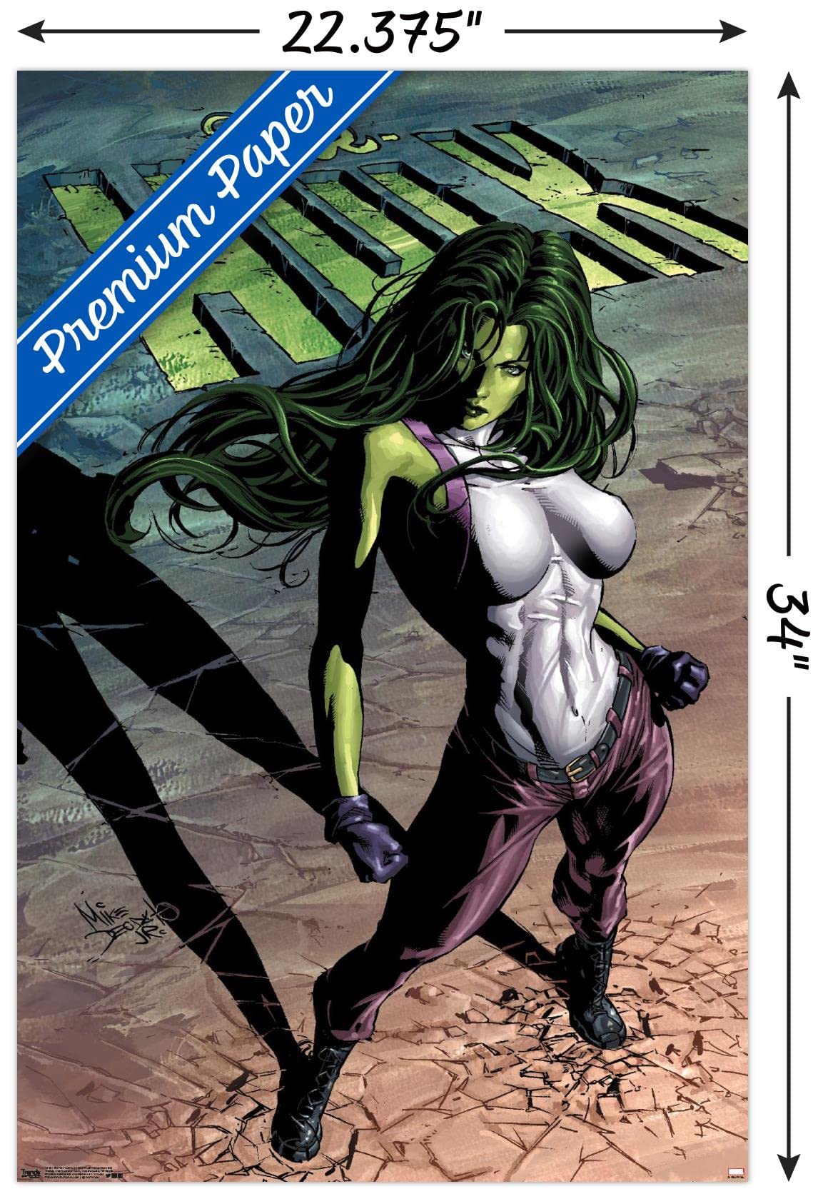 Trends International Marvel Comics - She-Hulk - She-Hulk #29 Wall Poster, 22.375" x 34", Premium Unframed Version