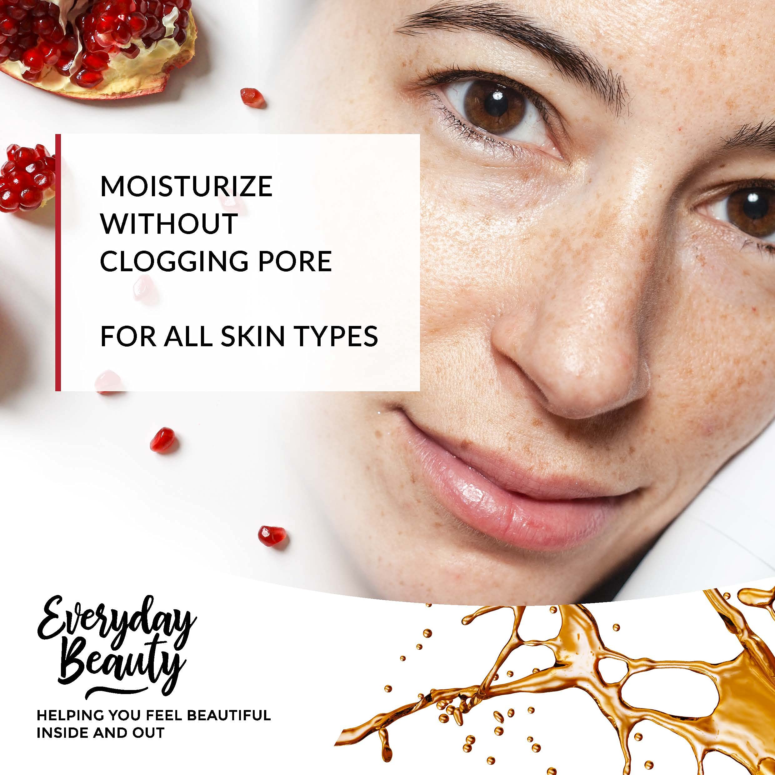 Pomegranate Seed Oil - 32oz Bulk 100% Pure & Natural Cold Pressed and Unrefined Premium Grade Moisturizing Oil For Face, Skin and Hair