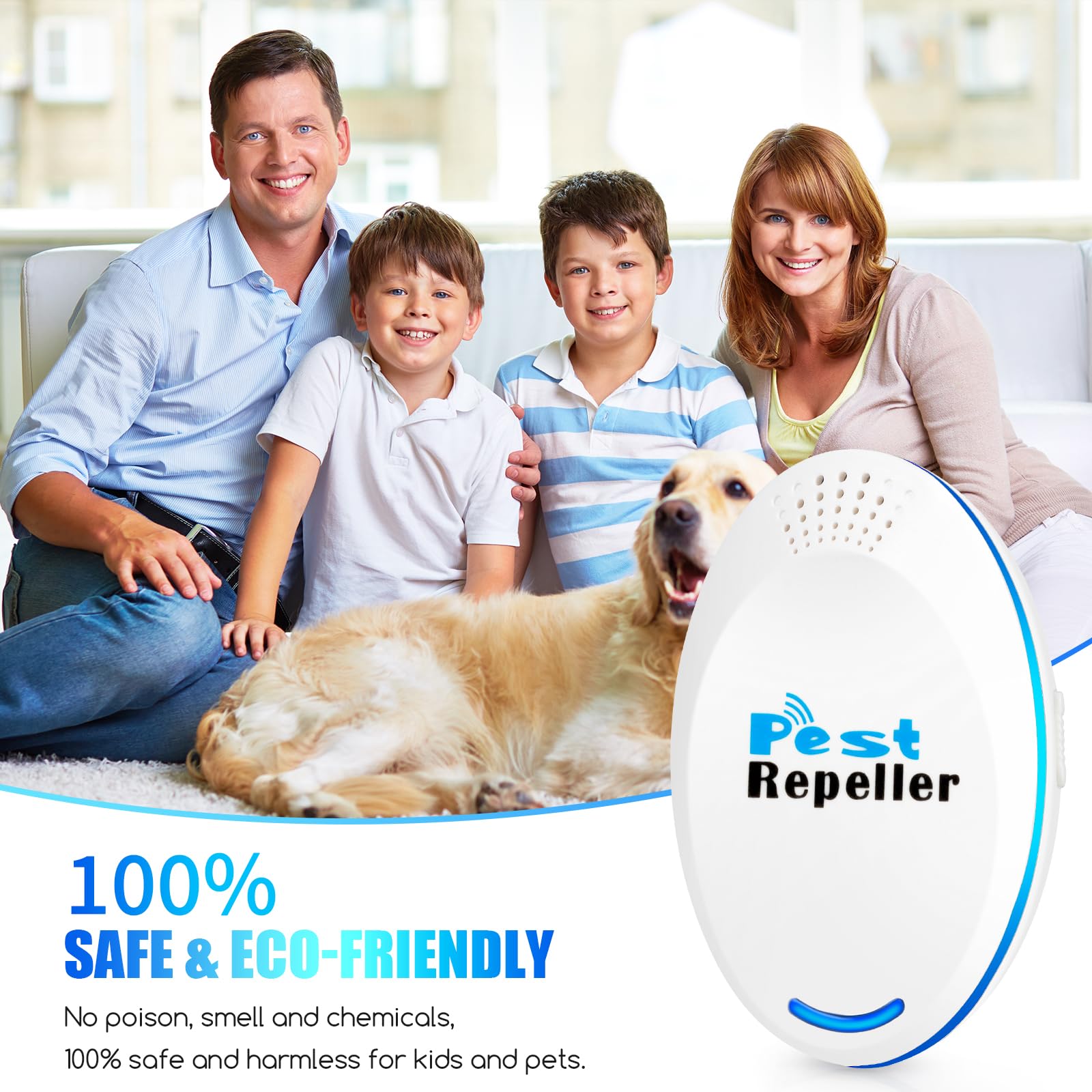 2pack Ultrasonic Pest Repellent Control pest Repeller Plug in Bug Repellent Indoor mice Spider Repellent for House Indoor Mouse Repellent Indoor Repel Flea,Rats,Roaches,Cockroaches,Fruit Fly,Rodent