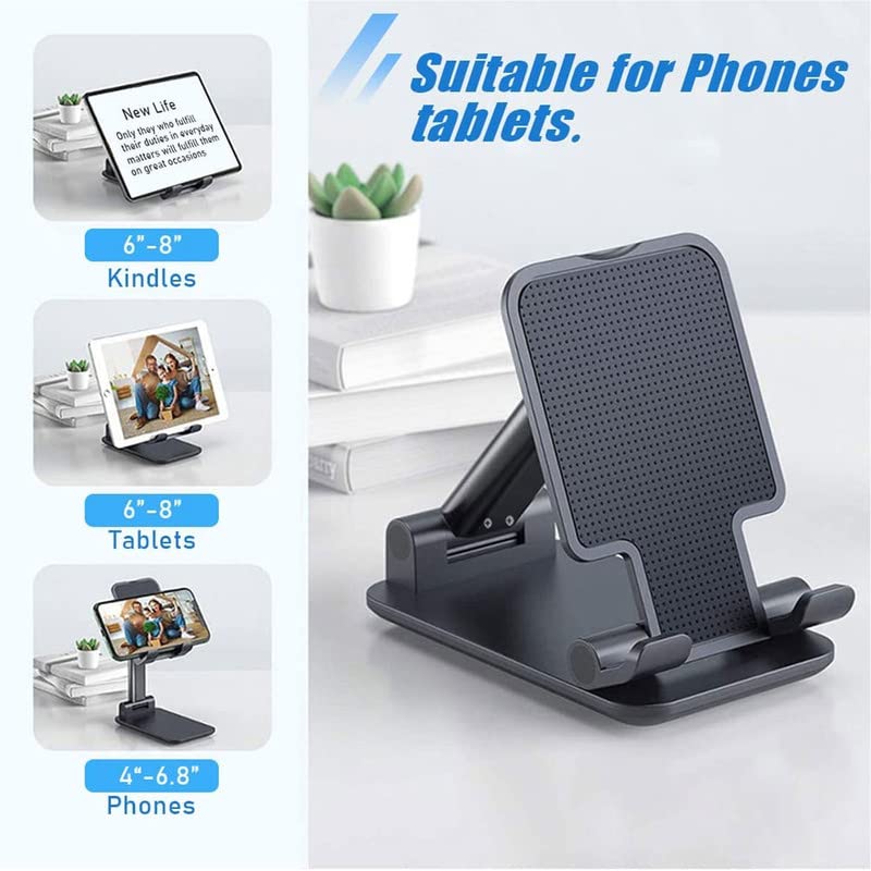 HGJTF Phone Case for Motorola ThinkPhone (6.6 Inch), with Foldable Phone Stand for Desk- Ultra-Thin Clear [Anti-Yellowing] [Shockproof] Soft Silicone TPU Bumper Cover Shell for Motorola ThinkPhone