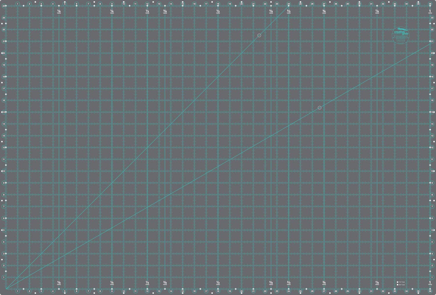 Creative Grids Self- Healing Cutting Mat 24" x 36" CGRMAT2436