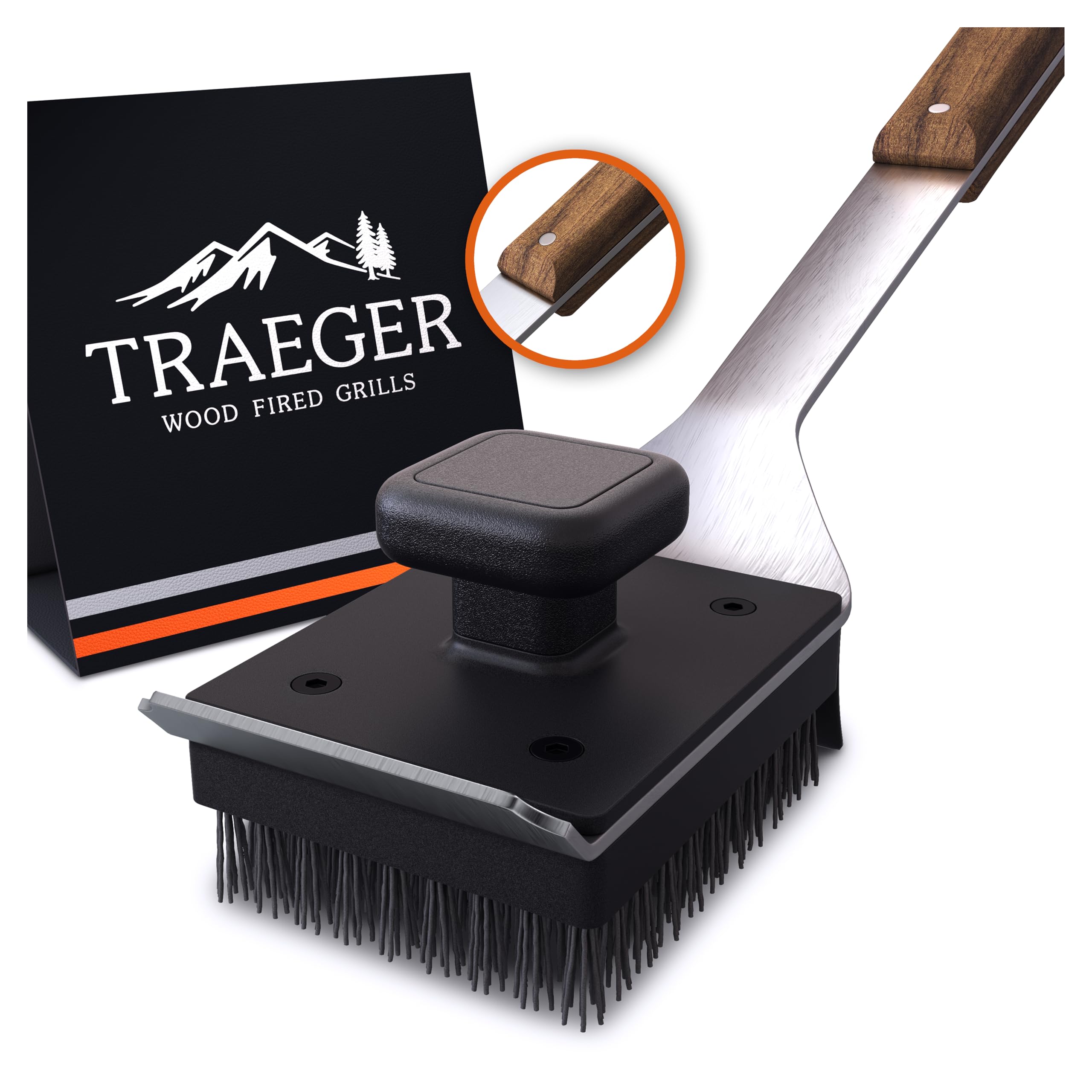 Traeger Pellet Grills BAC537 BBQ Cleaning Brush Accessory