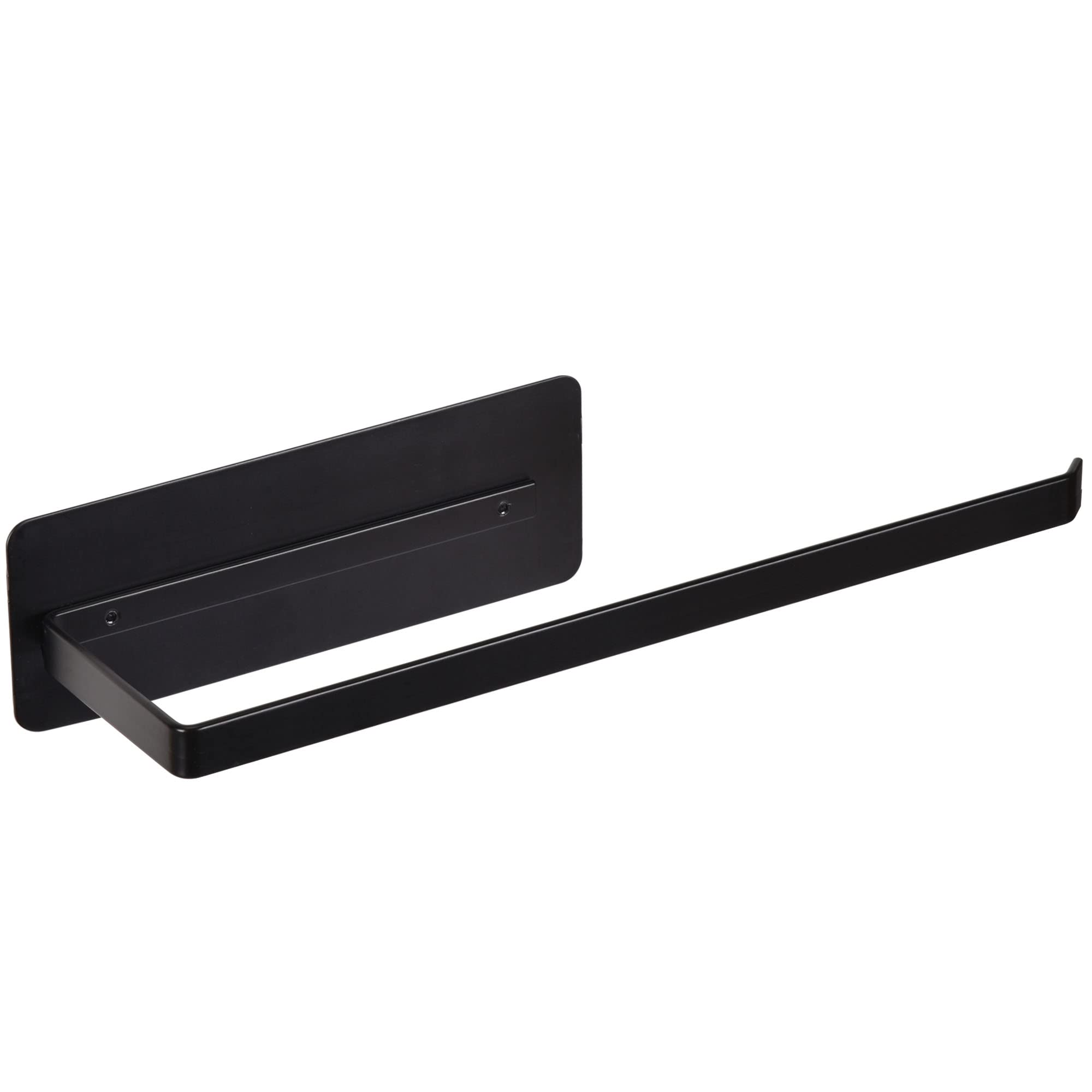 Magnetic Paper Towel Holder,Towel Bar for Refrigerator Grills Griddles RVs Tailgates, Carbon Steel with Rust-Resistant Finish,12”(L) x 3”(H),Fit Most US Paper Roll