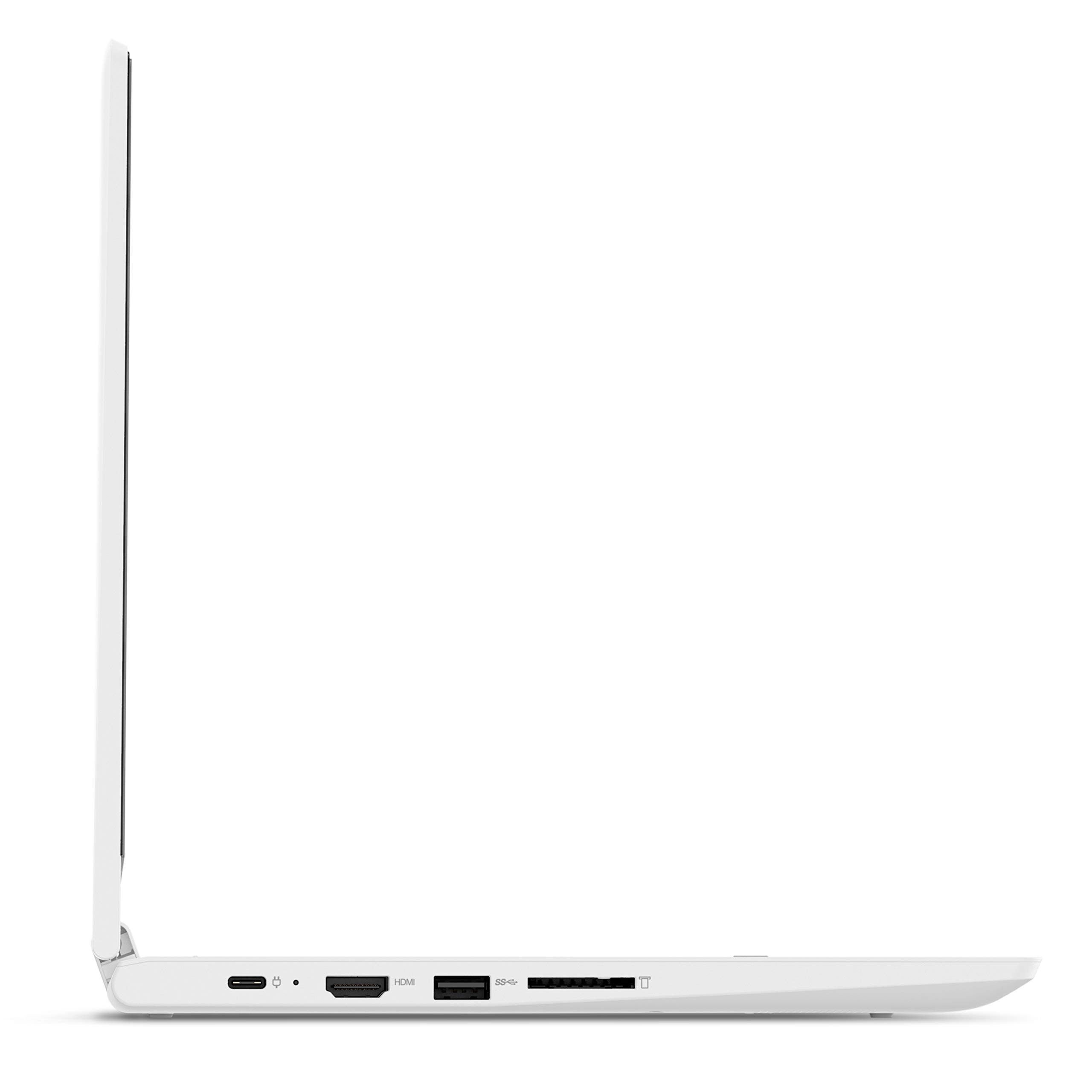 Lenovo Chromebook Flex 3 11" Laptop, 11.6-Inch HD IPS Display, MediaTek MT8173C, 4GB RAM, 64GB Storage, Chrome OS, Blizzard White