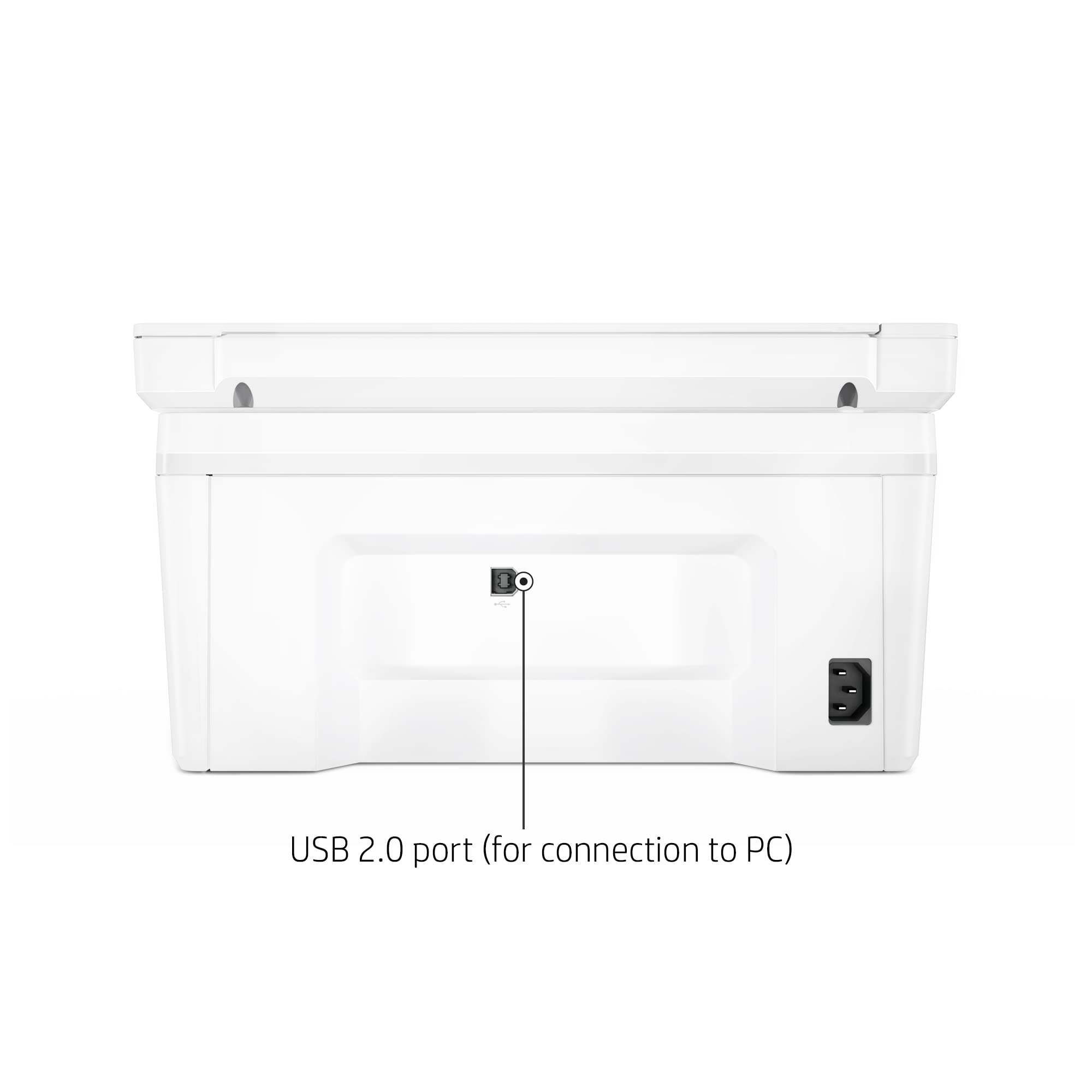 HP LaserJet MFP M140we All-in-One Wireless Black & White Printer with HP+ and Bonus 6 Months Instant Ink (7MD72E)