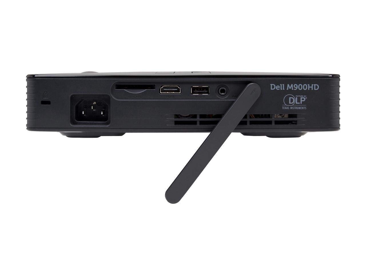 Dell M900HD DLP Projector 720p HDTV 16:10 1280x800 WXGA 700:1 900 lm HDMI/USB Speaker