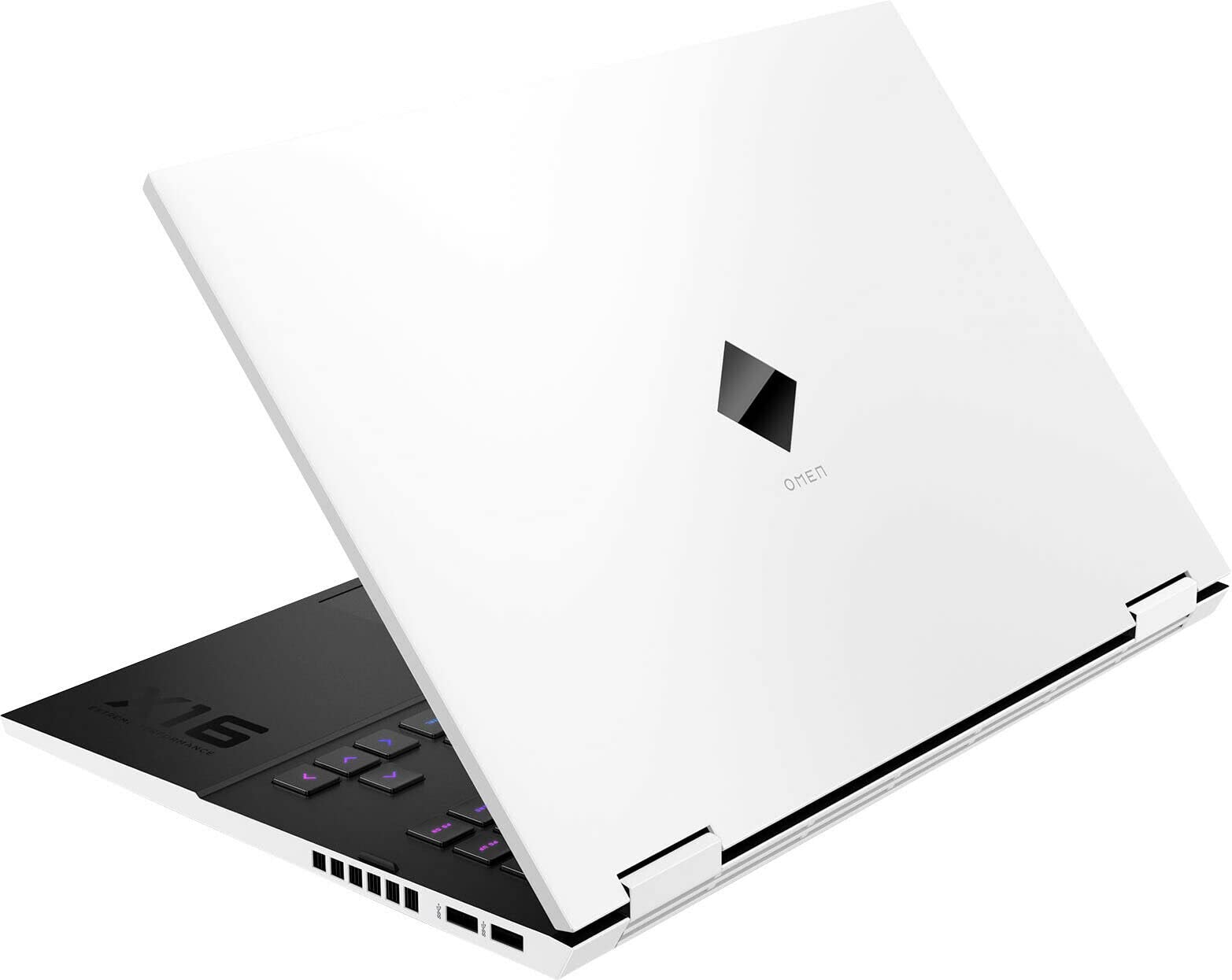 New HP OMEN - 16.1" Micro-Edge QHD 2K 165Hz Gaming Laptop - Intel Core i7 11800H - B&O - NVIDIA GeForce RTX 3070 - 16GB Memory 1TB SSD - Ceramic White HDMI2.1 Thunderbolt 4 (Renewed)