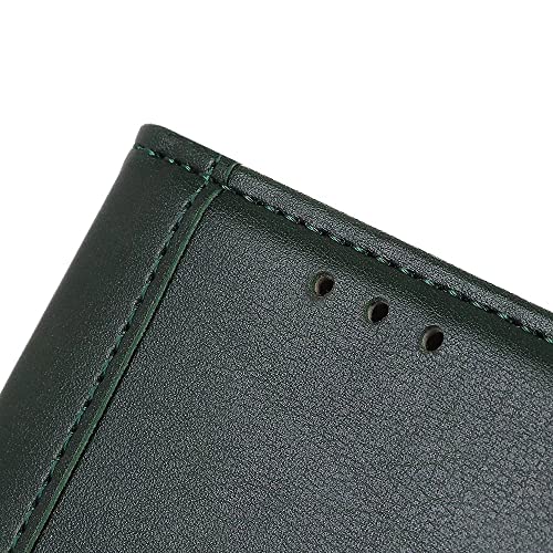 YBROY Case for Motorola ThinkPhone, Magnetic Flip Leather Premium Wallet Phone Case, with Card Slot and Folding Stand, Case Cover for Motorola ThinkPhone.(Green)