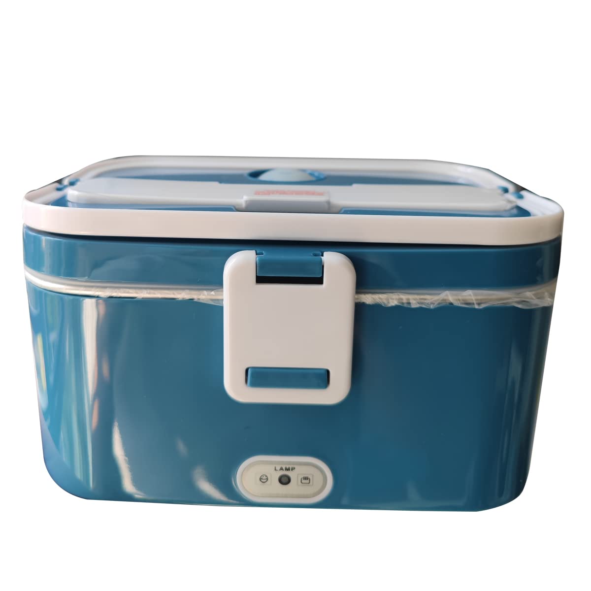 Kabbas Electric Lunch Box Food Heater with Airtight Lid 70W Leakproof Portable Heated Lunch Boxes for Adults Car Truck Work, 12/24V&110/220V Self Heating Lunch Box with 1.8L Removable Container