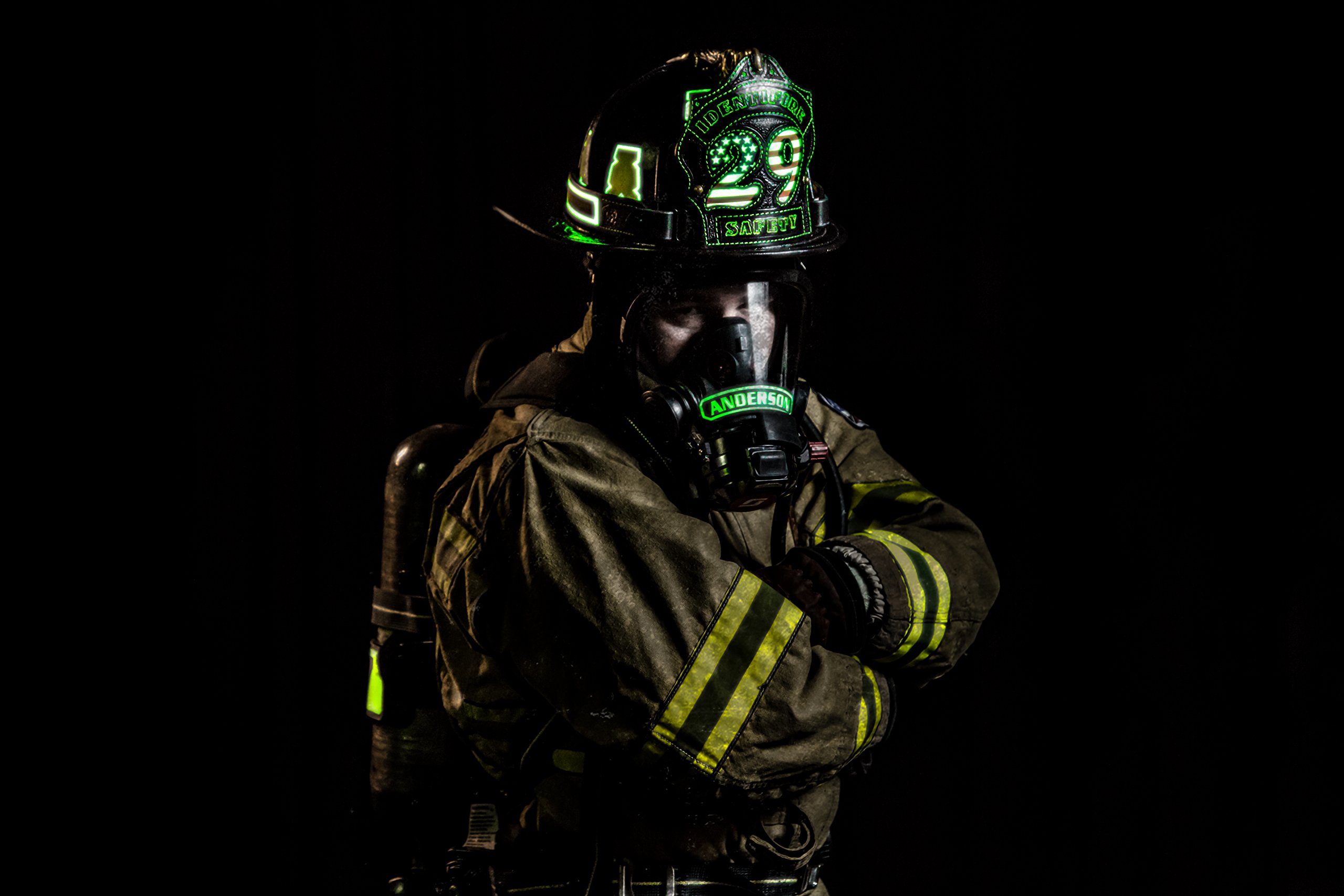IdentiFire Scott Facepiece Customizable Label