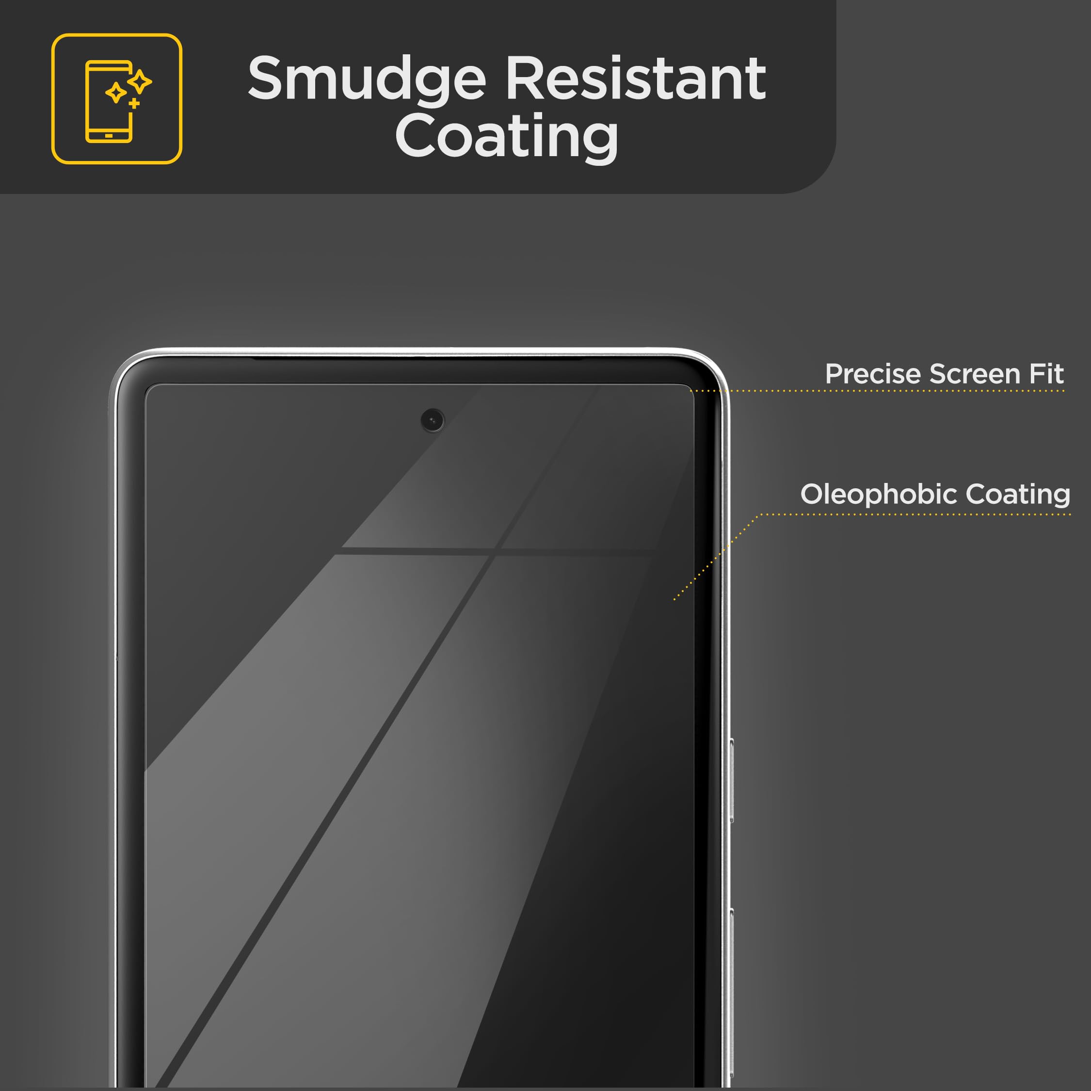 magglass Screen Protector Compatible with ThinkPhone by Motorola - 9H Tempered Glass (2 Pack)