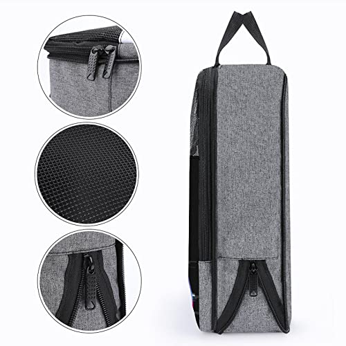 Frcavbin Gamer White Gamepad Games Travel Shoe Bag Shoes Carrier with Handle and Zipper Foldable Shoe Puches Organizer for Home storage School starts