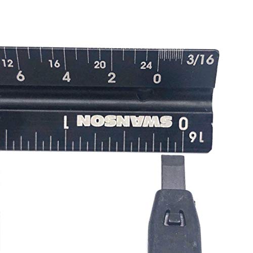 Swanson Tool Co, Inc TS149CP216 Value Pack includes Sliding T-Bevel with Stainless Rule, Hardwood Handle and a 2-Pack AlwaysSharp Carpenter Pencils with Extra Black Graphite Replacement Tips
