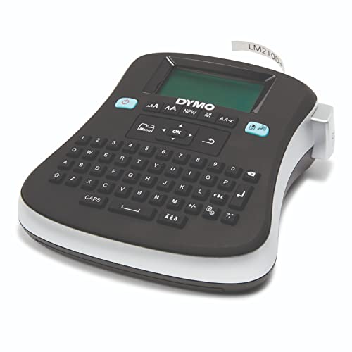 Dymo LM210D Desktop Kit Case 2 Tapes AA Batt Ac Adapter