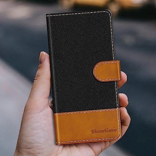 MILEGAO Leather Case for Motorola ThinkPhone 5G Magnetic Phone Case with Wallet and Card Slot + [2 Pack] Tempered Glass Screen Protector for ThinkPhone by Motorola (6.6”)