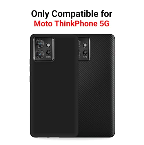 Custom Phone Case for Motorola ThinkPhone, Anti-Scratch TPU Soft Shock-resistand Protective Case Personalized Customized Multi-Picture Case Anniversary Xmas Birthday Present, Black