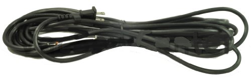 Bissell Vacuum Cleaner Power Supply Cord Black 17/2 12amp Polarized