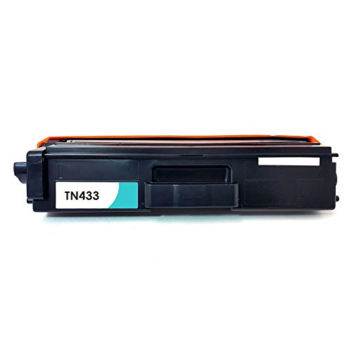 GreenEngineered High Yield Toner Cartridges Value Pack - Compatible for TN433 Brother TN433BK TN433C TN433M TN433Y (BCMY) (4)