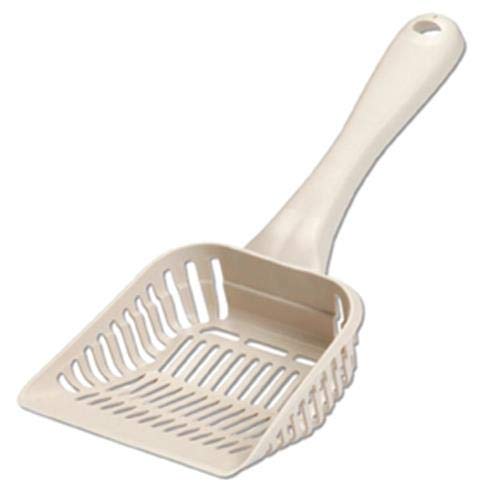 Petmate Litter Scoop with Deep Shovel for Cats, Giant Size, Bleached Linen