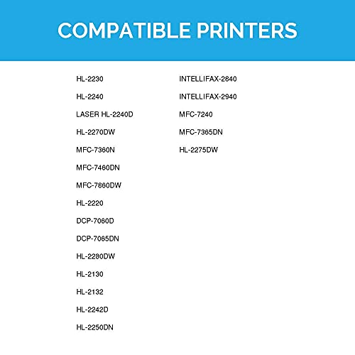 LD Products Compatible Toner Cartridge Replacement for Brother TN450 High Yield (Black, 3-Pack)